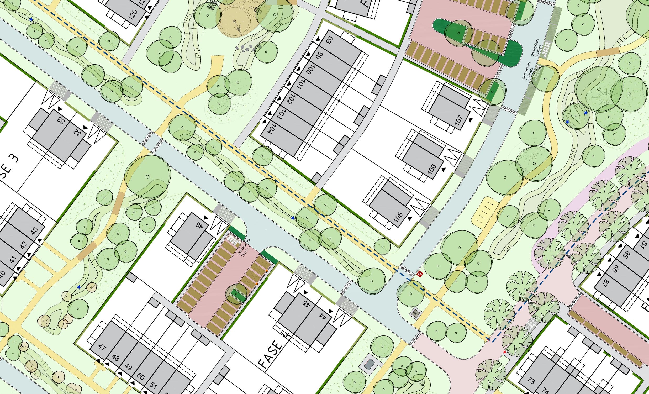 Een bijzonder groene wijk! - Peter Verkade Landschapsarchitect